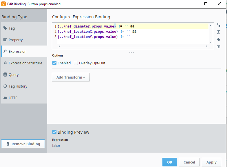 SPC:Perspective:Script:Configure Sample Collection